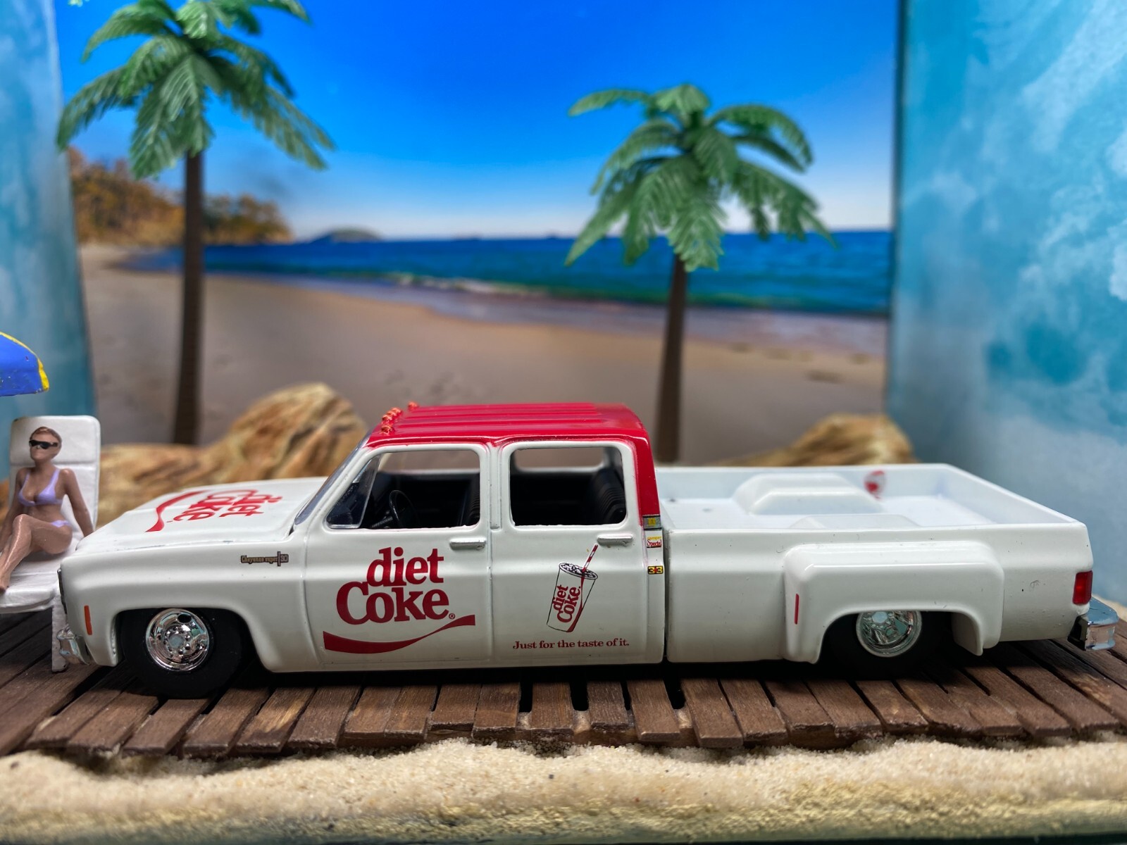 1973 Chevrolet Cheyenne Super 30 Lowered Truck Rare 1/64 Scale Loose ...