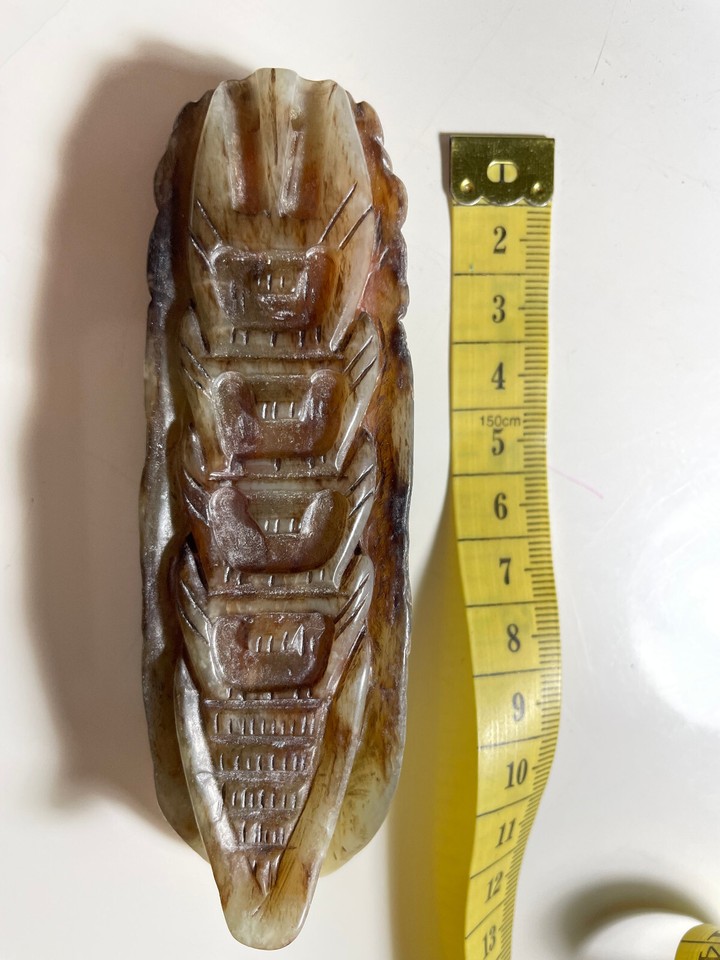 Jade Antique Style Cicada Carving Statue Ornament | eBay