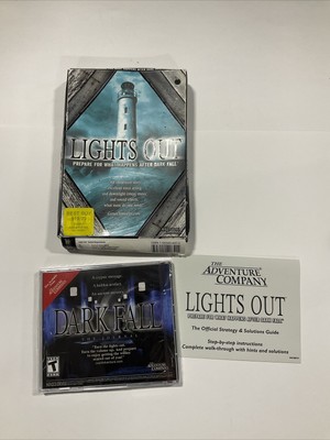 Lights Out Cd Rom PC Computer Game Open Box Adventure Company | eBay