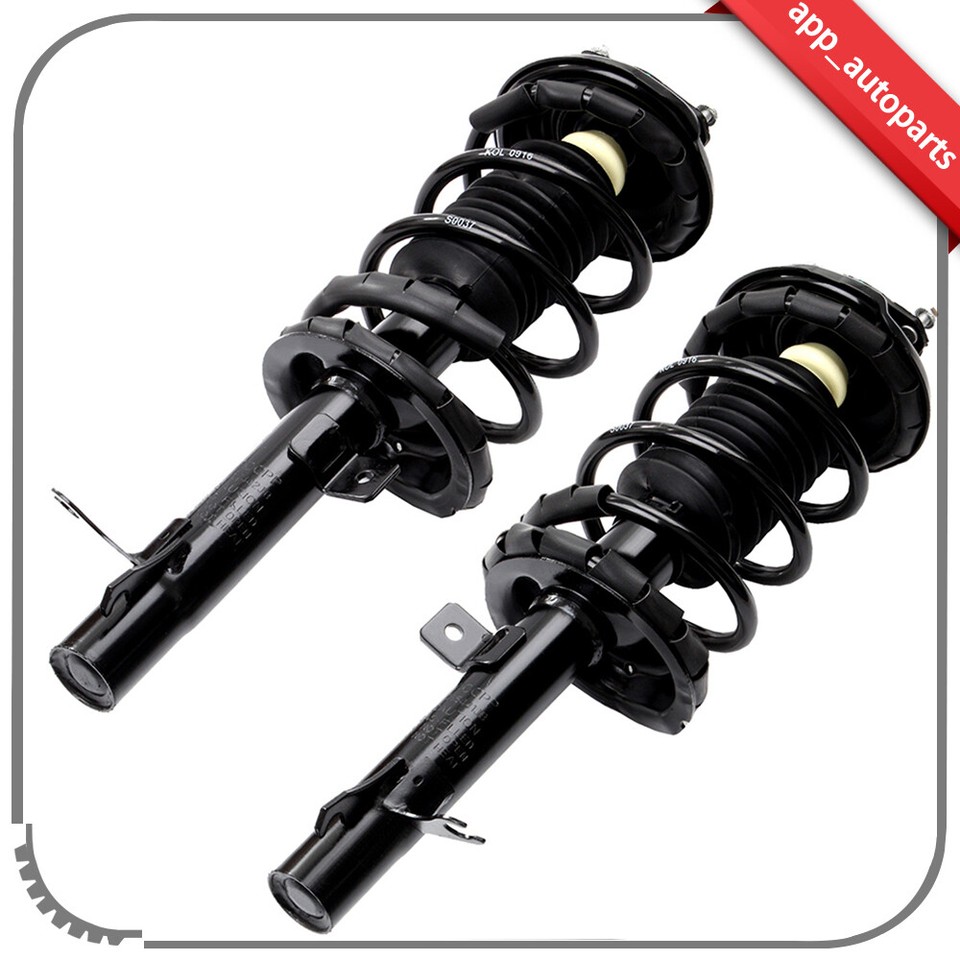 Complete Front Pair Struts Shocks For 2000-2005 Ford Focus w/ Coil ...