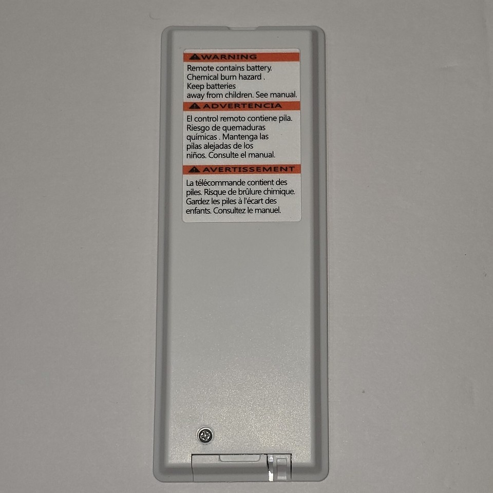 GE Window Air Conditioner Remote Control White Braille | eBay