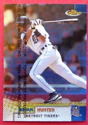 1999 Topps Finest Brian Hunter #172 (Tigers) NM+ | eBay