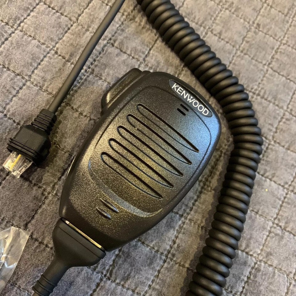 For Kenwood KMC-35 Handheld Wired Microphone Two Way Mobile Radio with ...