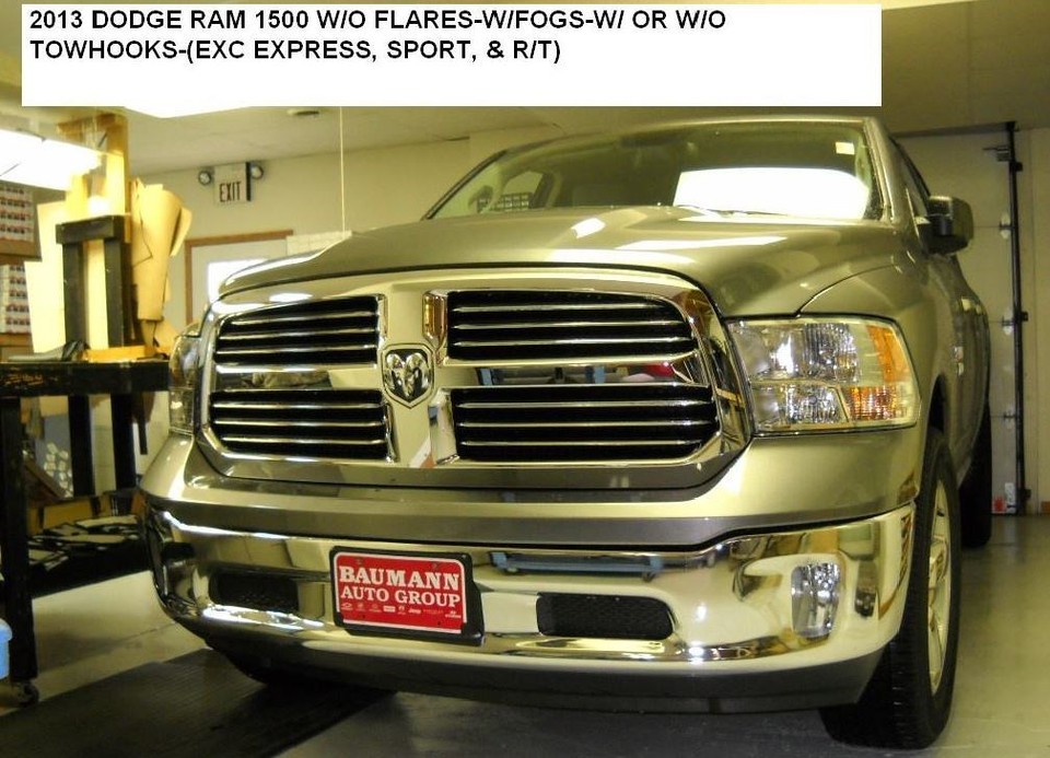 2013-2018 Dodge Ram 1500 Front End Mask Cover Bra | 55140301 ...