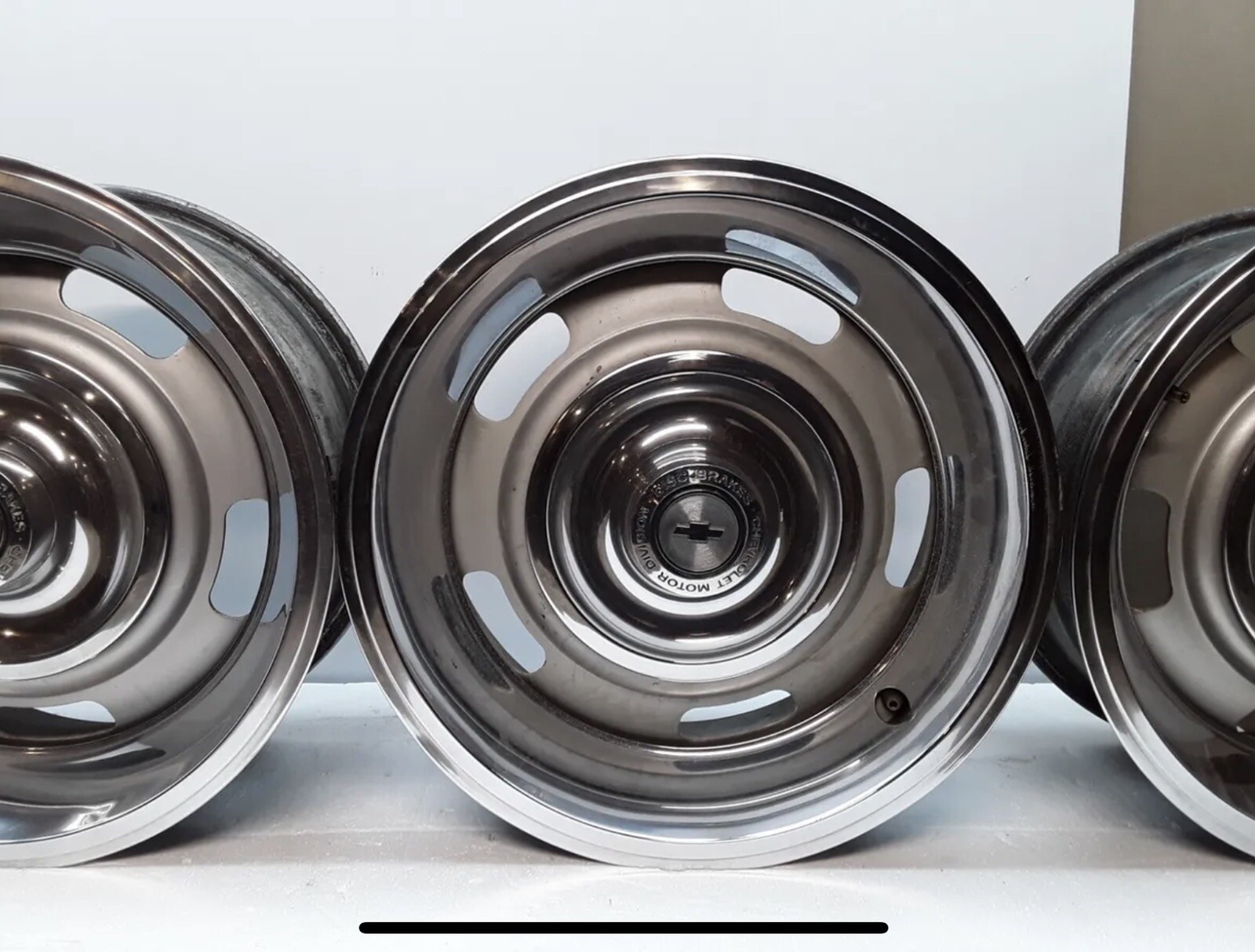 Original 1967 Corvette 15X6 Rally Wheels 2/67 Date Code Kelsey Hays ...