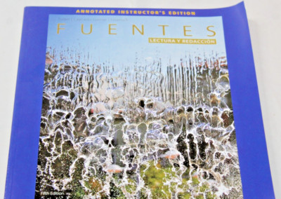 Cengage Learning Fuentes Lectura Y Redaccion Annotated Instructor's ...