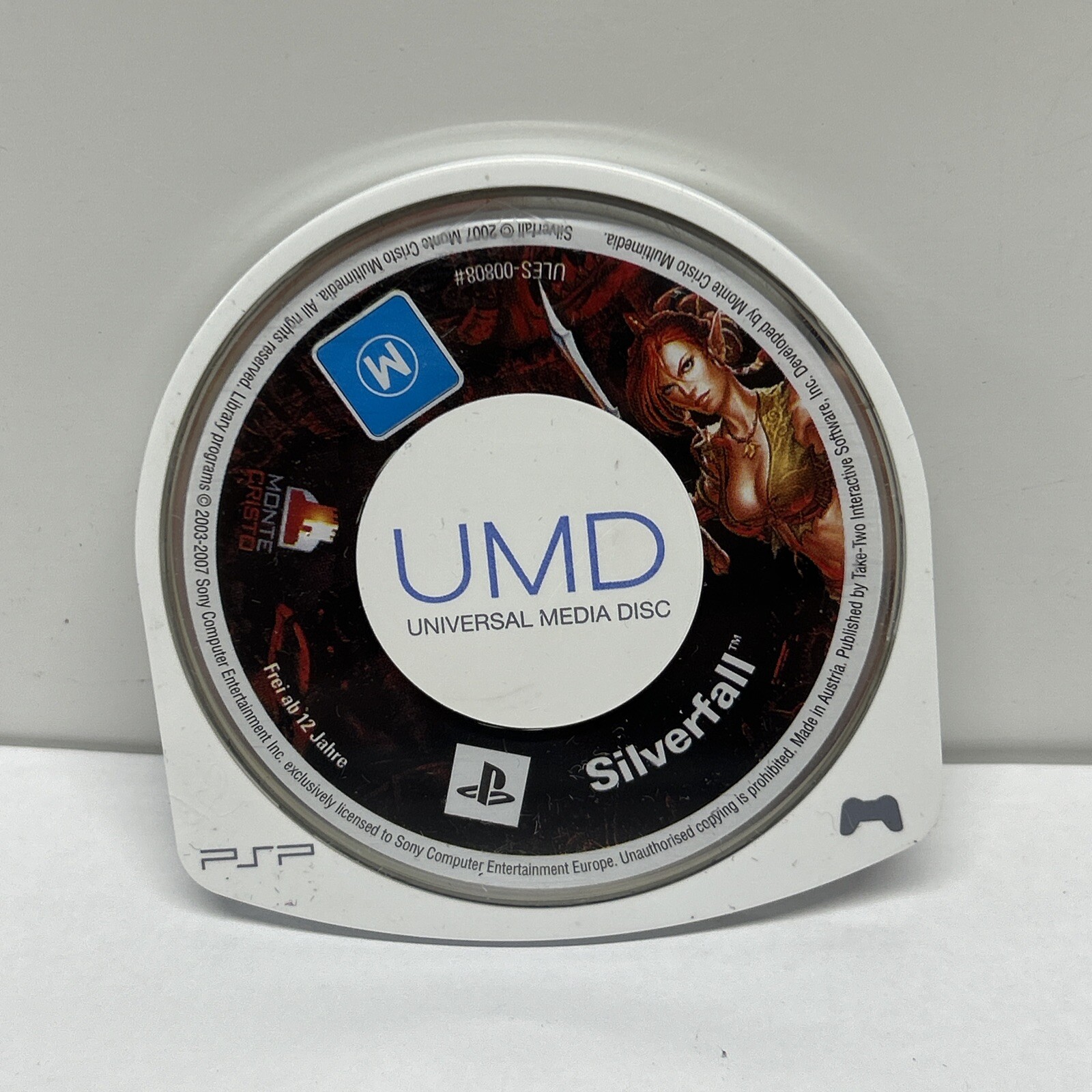 Silverfall Silver Fall Psp sony PLAYSTATION Psp 3000 Slim Lite ENGLISH Used