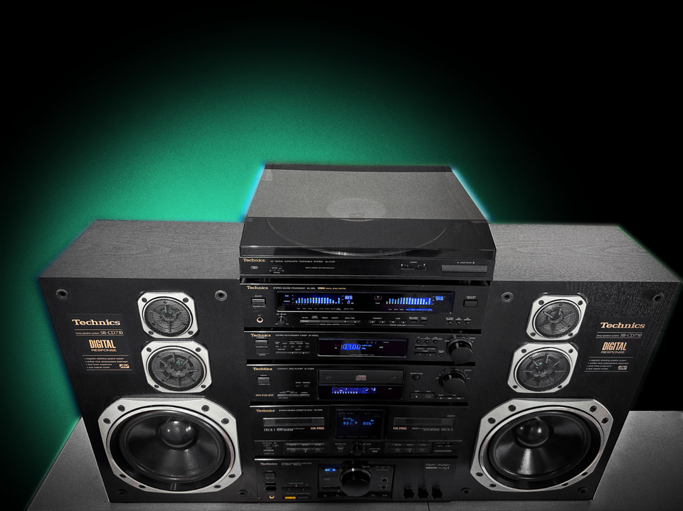 TECHNICS TOWER SU-X920D 🌈RaRe🌈 Stereo Component System | eBay UK