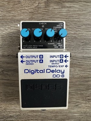 Boss Digital Delay DD-8 Delay Electric Guitar Effects Pedal | eBay