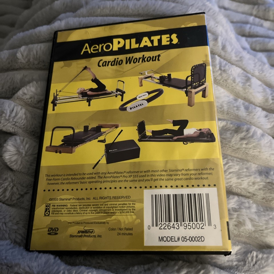 Aero Pilates - Cardio Workout(UK DVD) Aero Pilates Reformer Workout ...