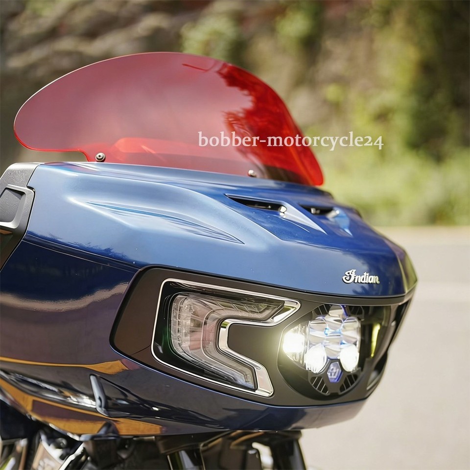 For Indian Challenger Limited Elite Motorcycle Blue 11" Flare ...