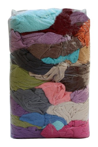 10KG Coloured Terry Towel Cut Wiping Cloth Mechanic Polishing Bodyshop ...