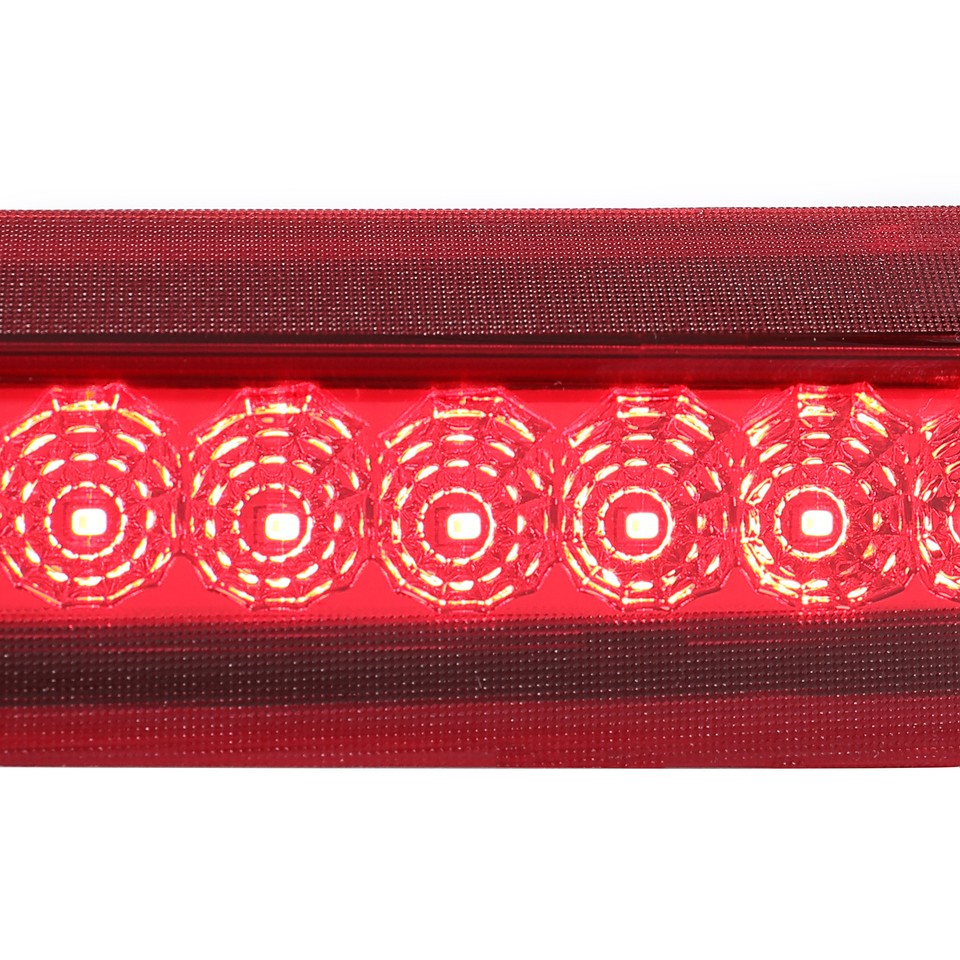 Red Rear Full LED 3rd Third Tail Brake Light Lamp Bar For Cadillac DTS ...