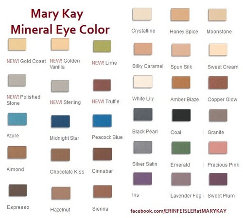 Mary Kay Eyeshadow Chart | Makeupview.co