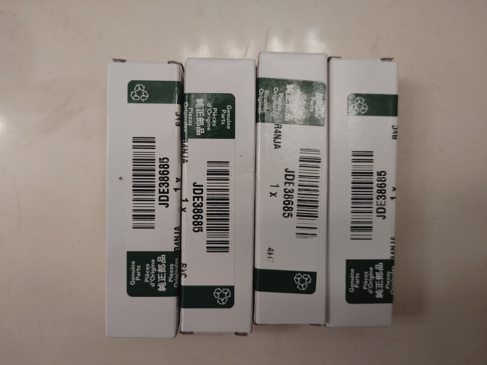 JAGUAR SPARK PLUG x4 F-TYPE XE RANGE XF F-PACE E-PACE JDE38685 OEM | eBay