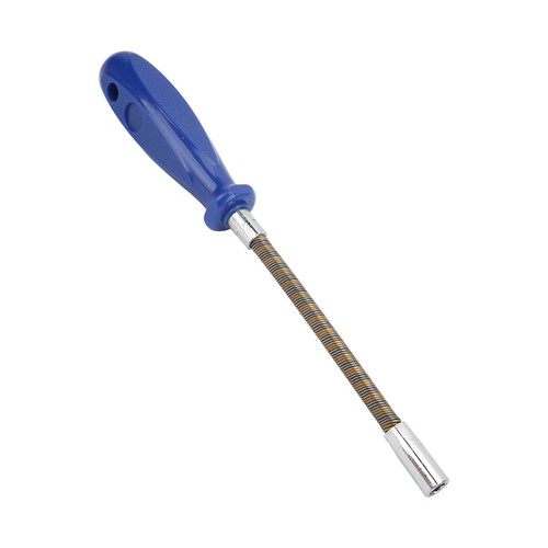 Flexible Hose Clamp Driver 7mm Flexible Hex Screwdriver 90 Degree ...