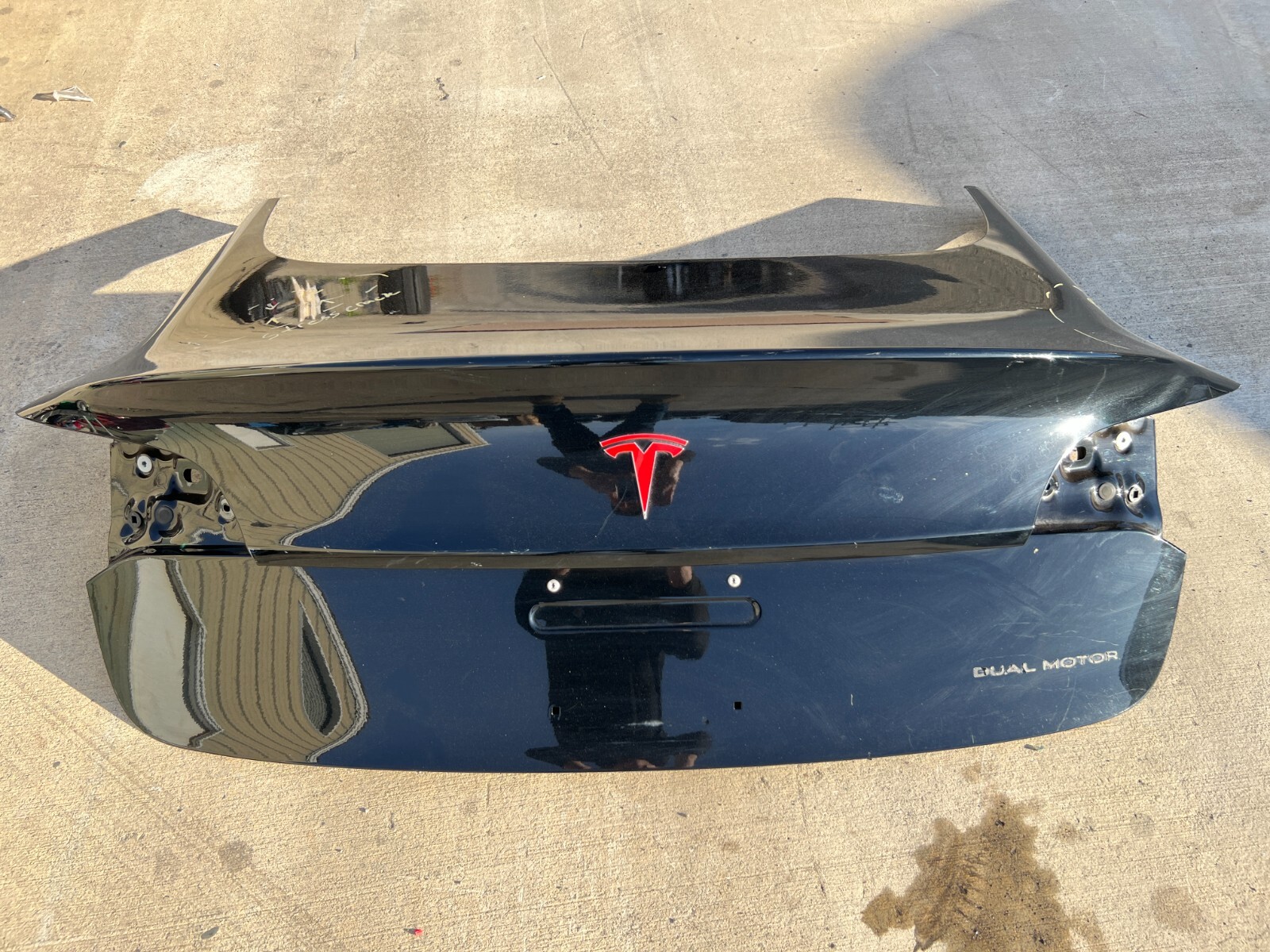 2017-2020 Tesla Model 3 Trunk Lid Hatch Black | Rear | OE AS IS | OE