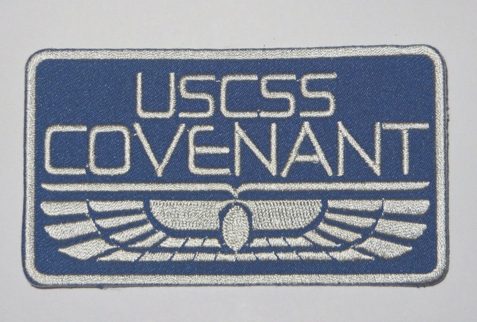 ALIEN MOVIE USCSS Uniform Tag Ballcap Weyland Emb. Patch 4" X 2.25 | eBay