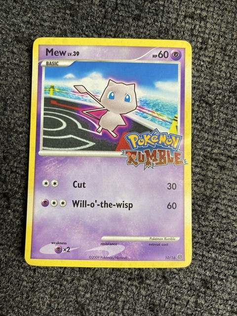 Pokémon TCG Mew Pokemon Rumble 10/16 for sale online | eBay