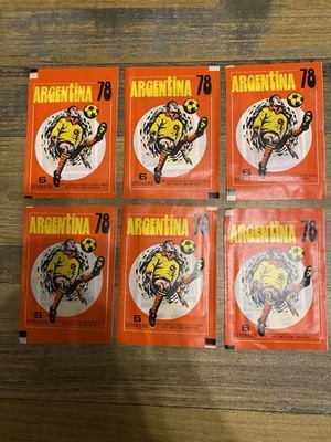 FKS Argentina 78 Sticker Packs. x6 Packs | eBay UK