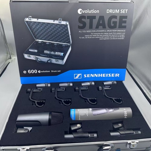 NEW Sennheiser Drum Kit 600 e600 e602 e604 e614 Drum Mic Package with ...
