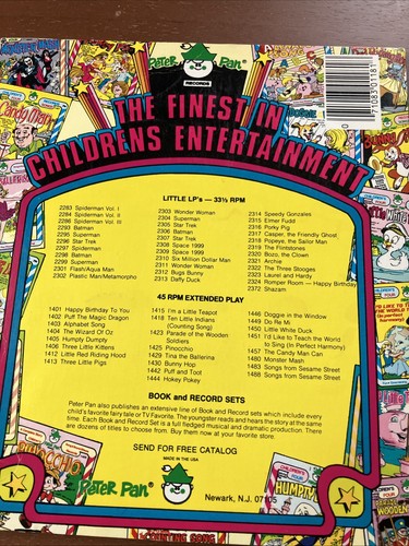 Peter Pan Records The Counting Song 45 RPM Record - Quite Rare | eBay