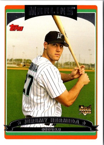 2006 Topps Jeremy Hermida #640 Florida Marlins Baseball Card | eBay