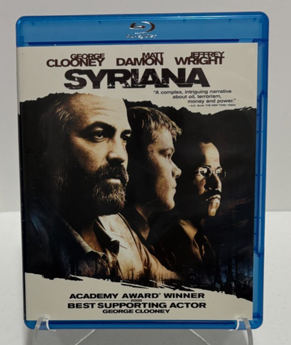 Syriana (Blu-ray, 2005) Matt Damon, George Clooney - Drama, Thriller | eBay