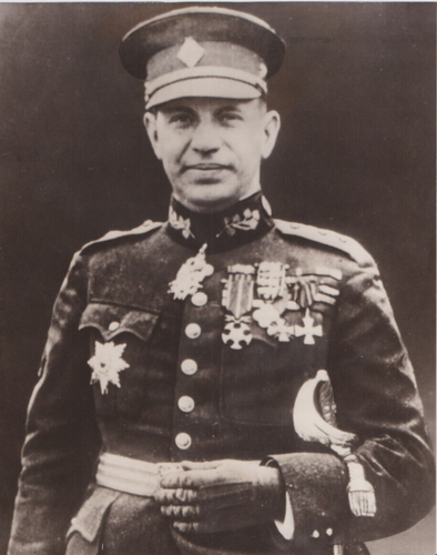 1939 Press Photo Czech Army Commander Rudolf Geidl, New Bohemia Fascist ...