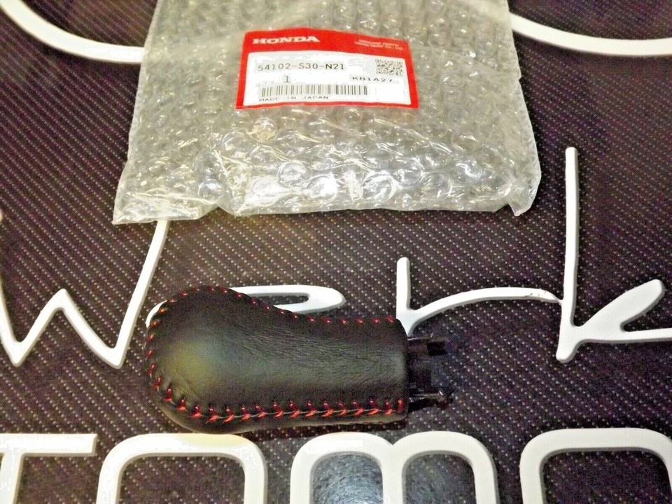 OEM 96-97 Acura Integra DC ITR Type R black red stitch center manual ...