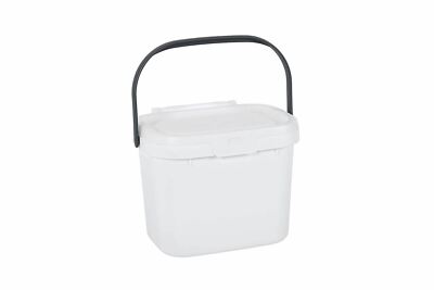 Large Everyday Food Waste Bin 4.5L Kitchen Compost Storage Caddy Garden ...