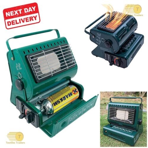 Butane 1.3kw Portable Gas Heater Compact Caravan Outdoor Camping ...
