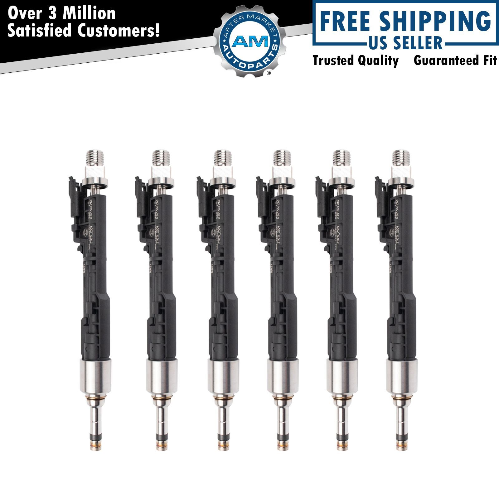 Fuel Injector Set Fits 2017-2019 BMW 640i M2 2017 X3 X4 2018 X5 2018 ...