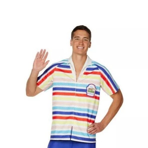 NEW Barbie Movie Allan Halloween Costume Cosplay Adult Mens L/XL Large ...