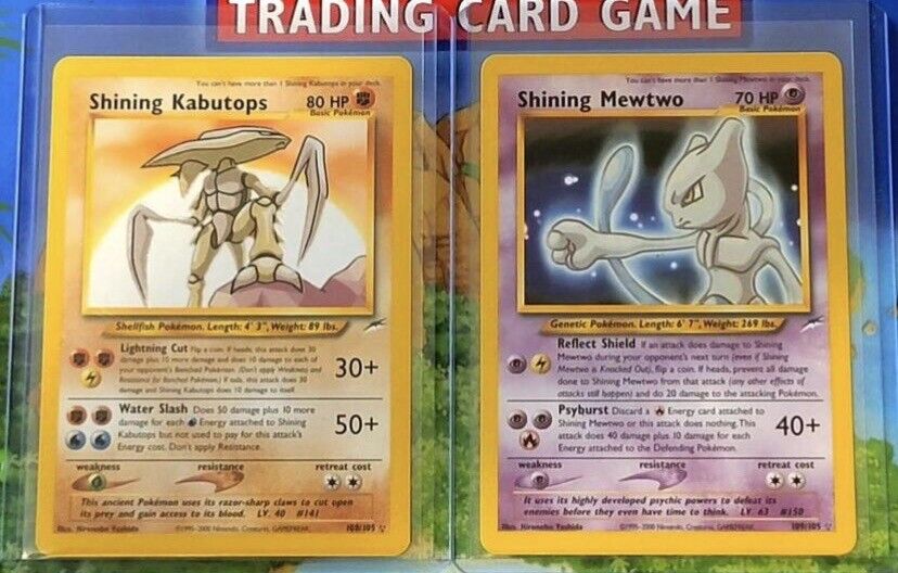 Shining Edition Pokémon TCG Mega Deluxe Lot 6 Booster Packs Modern ...
