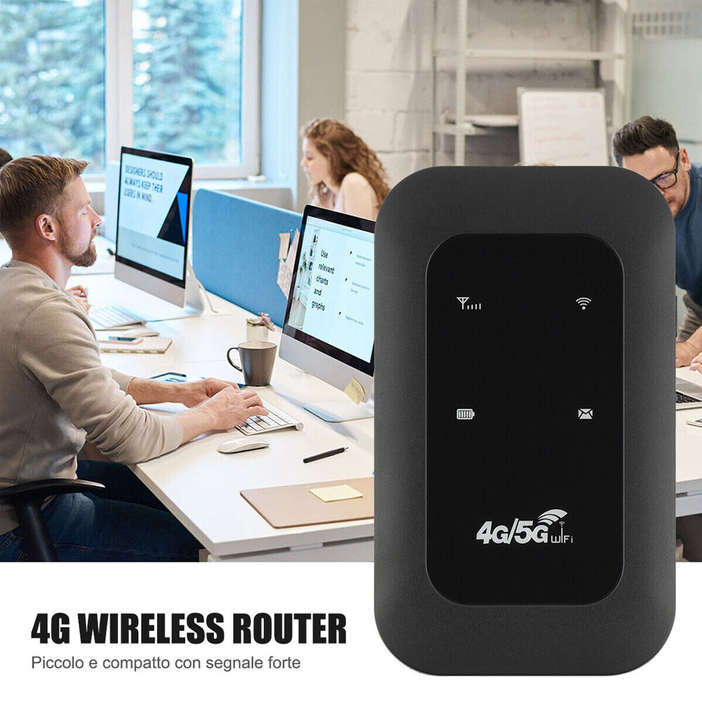 Wireless 4G/5G LTE Mobile Hotspot Router Unlocked-WiFi Portable MiFi ...