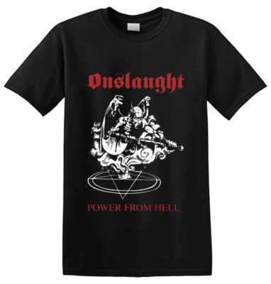 ONSLAUGHT - 'Power From Hell' T-Shirt | eBay