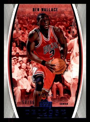 2006-07 Upper Deck Trilogy #7 Ben Wallace Blue #/66 | eBay