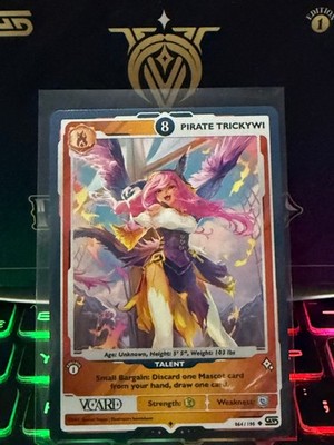 VCARD Rising Stars - 1st Edition - Pirate Trickywi - Power 8 - Standard ...