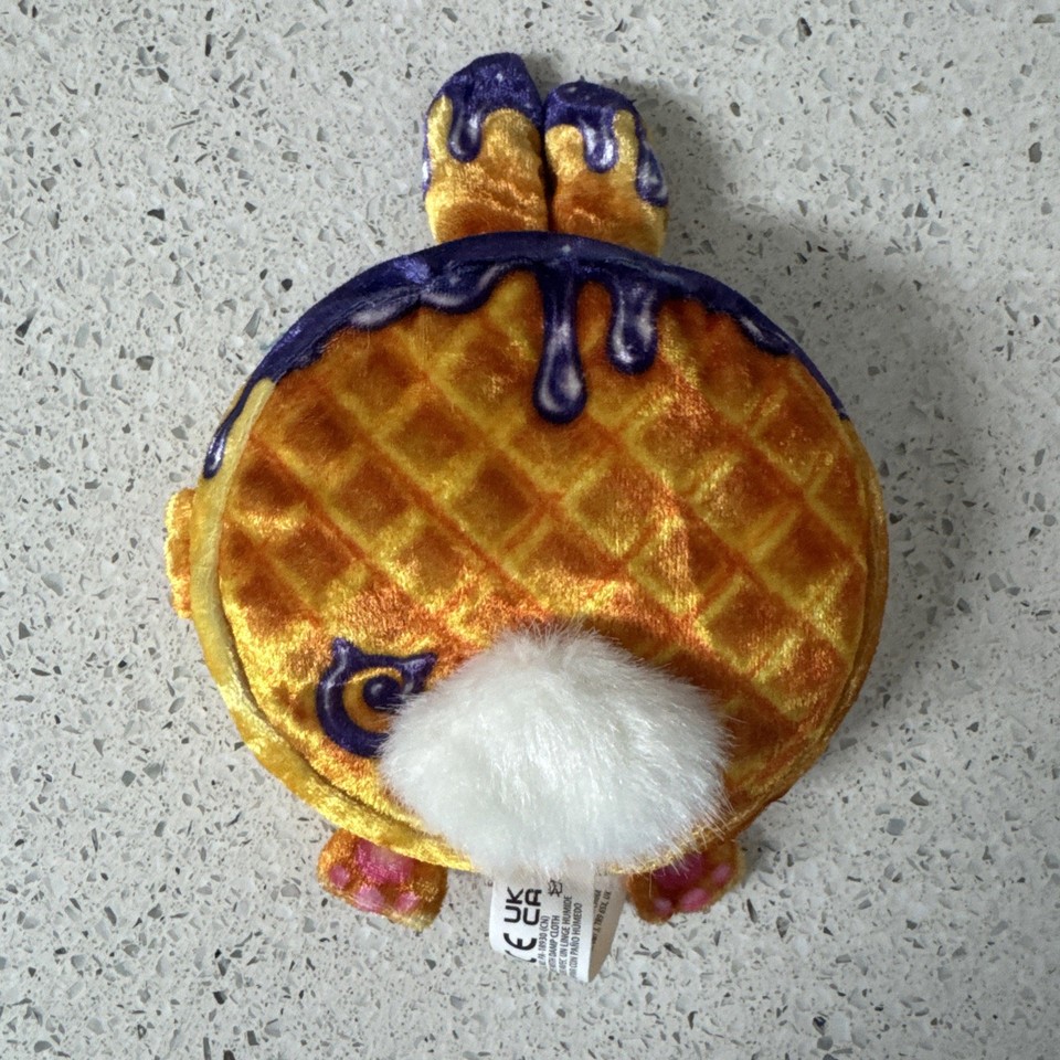 Cookeez Makery Toasty Treatz BLUEBERRY BUNNY WAFFLE Plush Stuffed ...