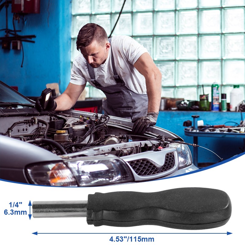 Bit Driver Handle,4 Pieces 1/4 Inch Bit Driver Magnetic Screwdriver Bit ...