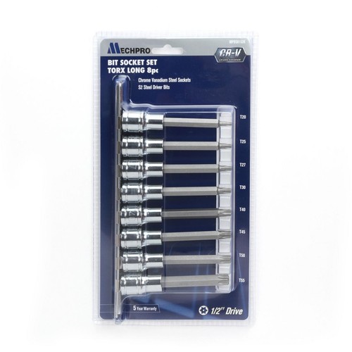 Mechpro Long Torx Socket Set 1/2In 8pc | eBay Australia