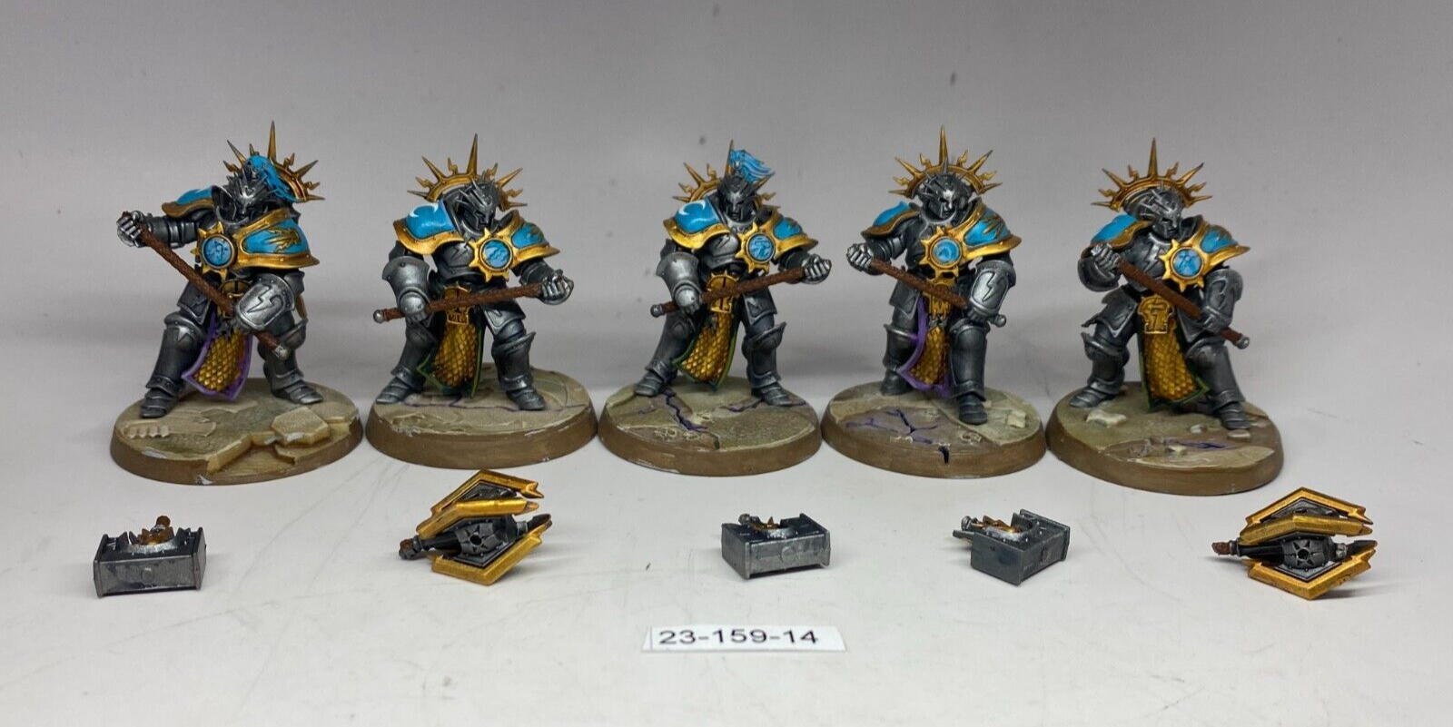 Warhammer Age of Sigmar Stormcast Retributors x 5 Painted | eBay