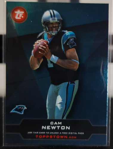 2011 Topps Topps Town Redemption Code Cards Cam Newton #TT-50 Rookie RC ...