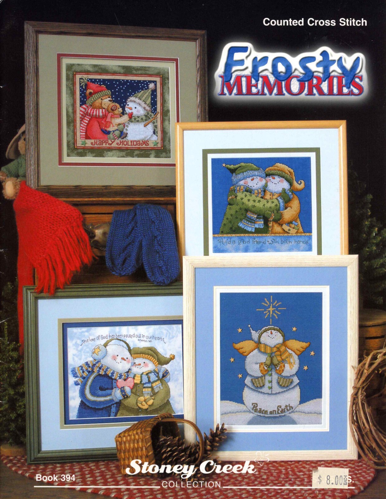 Stoney Creek Collection Book 394, Frosty Memories 2007 Cross Stitch ...
