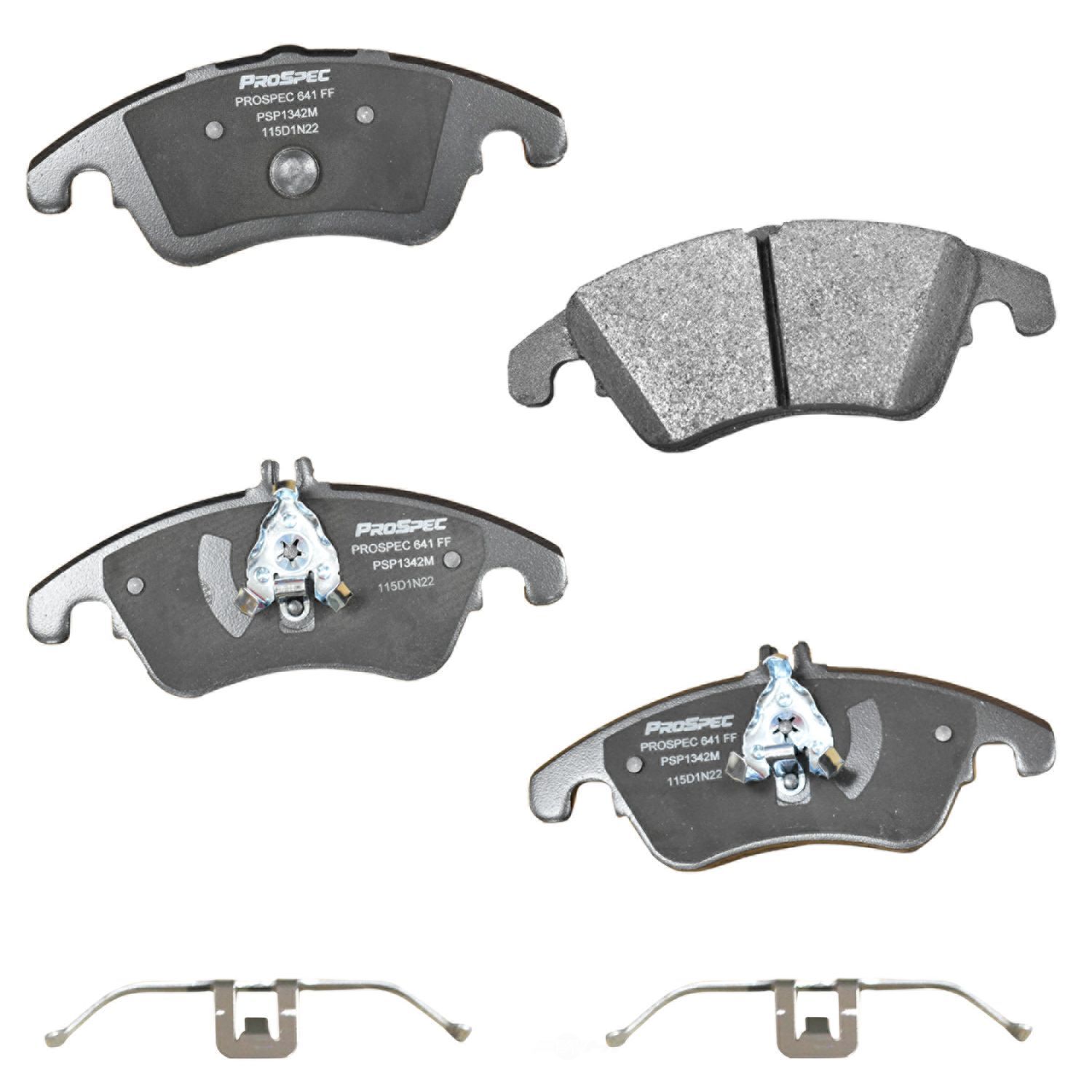 Disc Brake Pad Set-+ Semi-Metallic PROSPEC PSP1342M for sale online | eBay