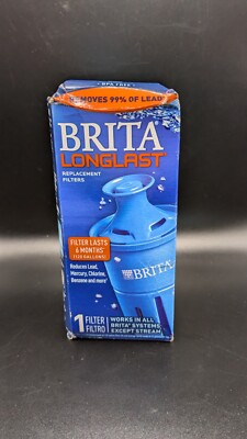 BRITA LONGLAST+ 6 Month [120 Gallon] Pitcher Replacement Water Filter ...