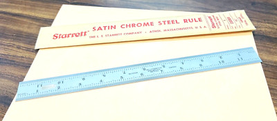 Rules - Starrett 12 Inch