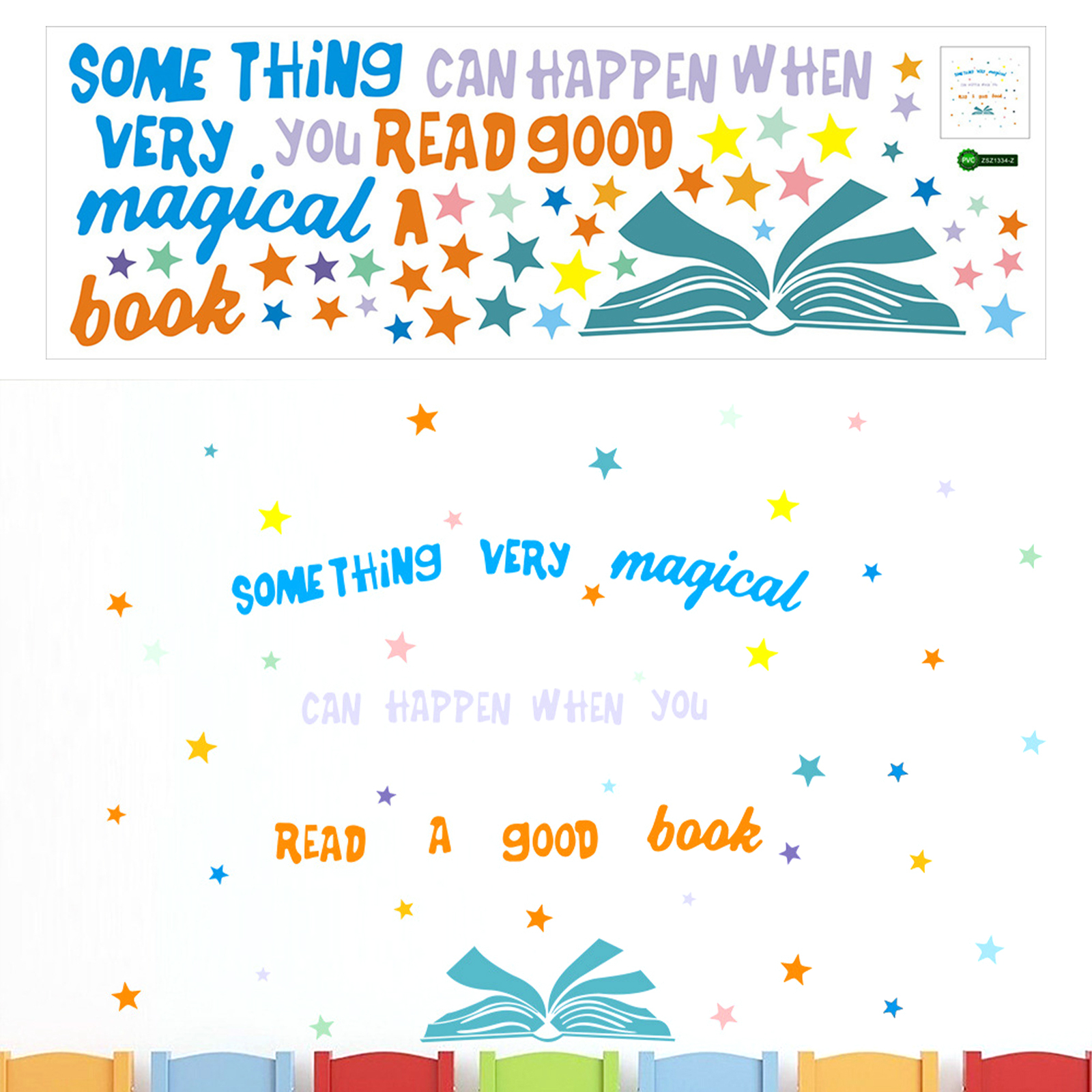 Rectangle Cute Wall Sticker Kids Room For Classroom SelfFashion Study ...