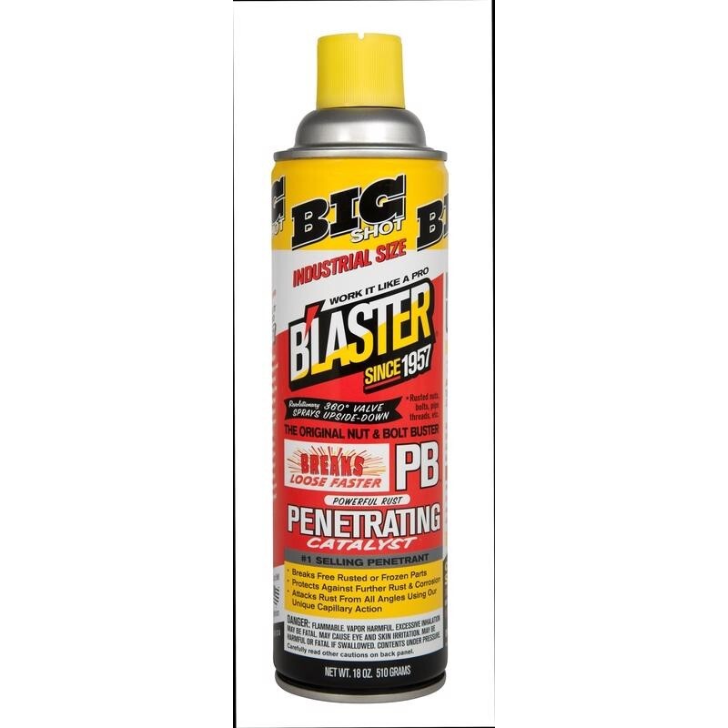 B'laster Big Shot Industrial Size PB Penetrating Catalyst Oil Nut ...